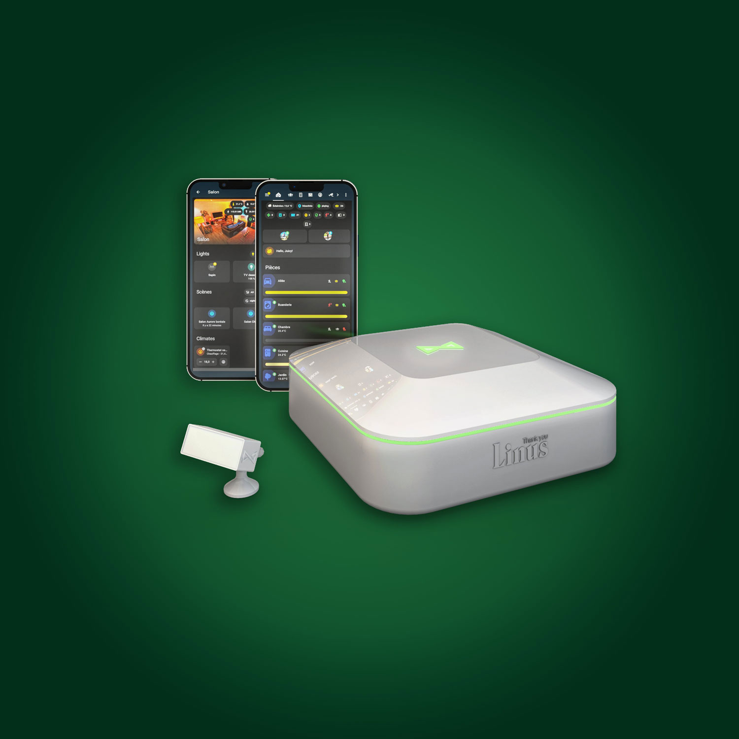 Homepage - Thank you Linus